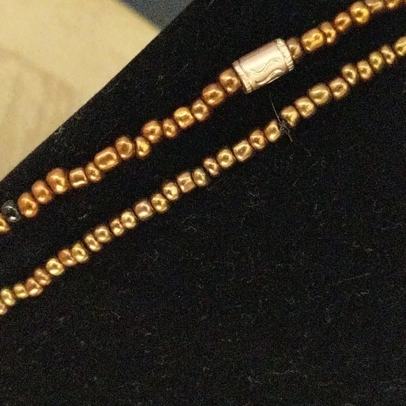 Jewelry | Copper Colored Beads Necklace Set | Poshmark